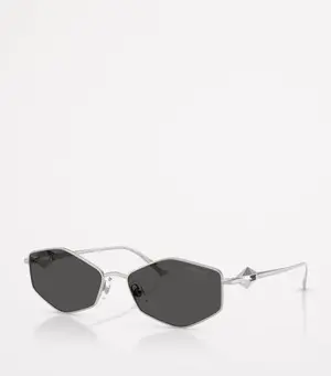JIMMY CHOO Zoey Hexagonal Sunglasses