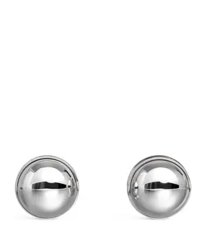 Alaïa Sphere Earrings - Silver