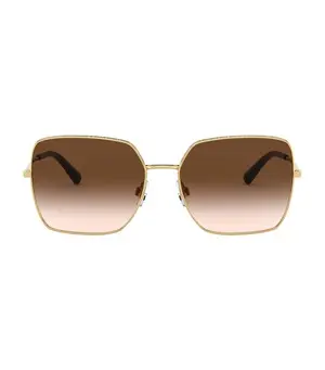 Dolce & Gabbana Square Sunglasses - Gold