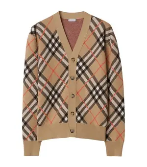 Burberry Checks Cardigans For Men