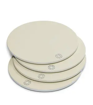 THE MARTHA, BY BACCARAT Set Of 4 Octogone Coasters