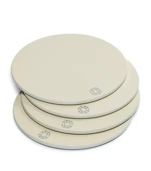 THE MARTHA, BY BACCARAT Set Of 4 Octogone Coasters