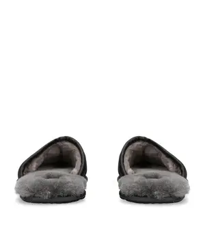 UGG Suede Scuff Slippers - Black