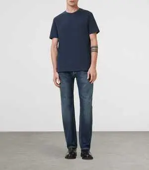 ALLSAINTS Organic Cotton Brace T-shirt - Blue