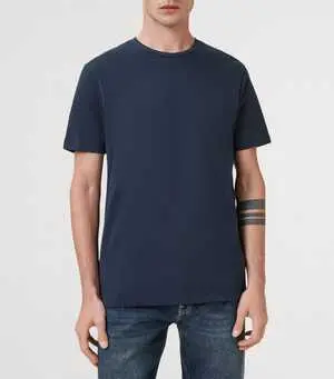ALLSAINTS Organic Cotton Brace T-shirt - Blue