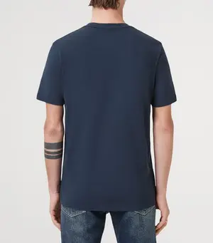 ALLSAINTS Organic Cotton Brace T-shirt - Blue