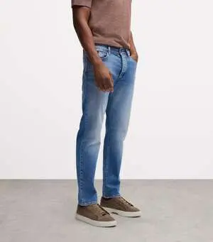 BOSS Stretch-cotton Straight Jeans