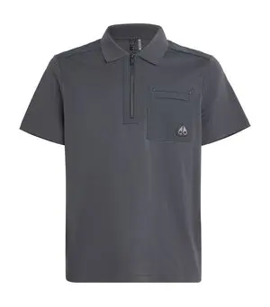Moose Knuckles Logo Polos For Men