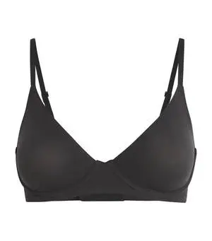 SKIMS Fits Everybody Unlined Demi Bra - Black