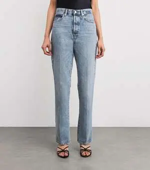 FRAME The Vertical Straight Jeans - Blue