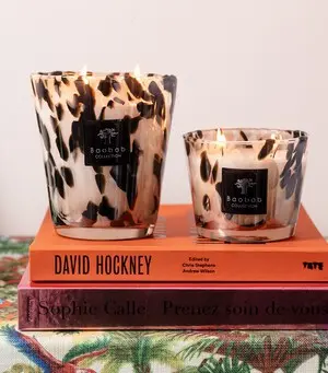 BAOBAB COLLECTION Pearls Candle - Black