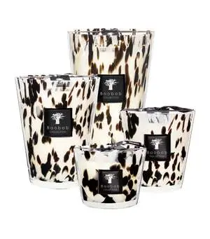 BAOBAB COLLECTION Pearls Candle - Black