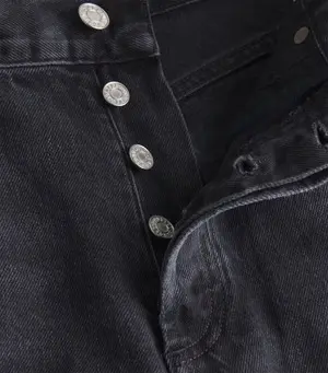 AGOLDE Dame Wide-leg Denim Shorts