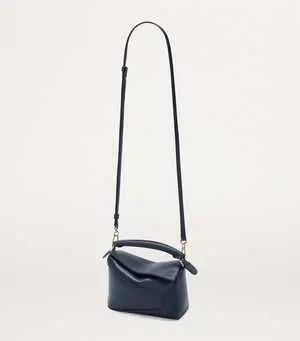 Loewe Mini Leather Puzzle Edge Top Handle Bag