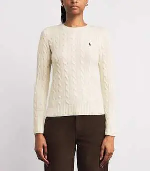 Polo Ralph Lauren Wool-cashmere Julianna Sweater - Ivory