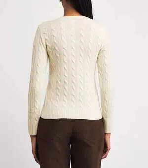 Polo Ralph Lauren Wool-cashmere Julianna Sweater - Ivory