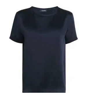 Max Mara Satin T-shirt