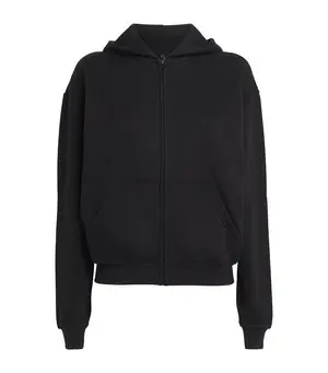 Women's Cotton Fleece Zip Up Hoodies