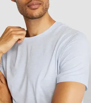 Derek Rose Modal Micro T-shirt - Blue
