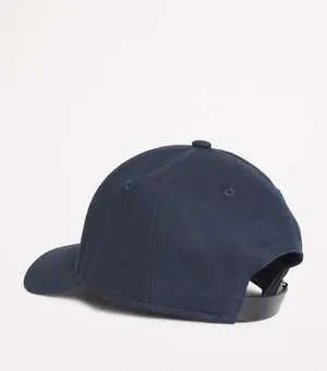 Moose Knuckles Cotton Baseball Cap - Navy