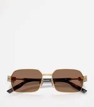 Dolce & Gabbana Wire-frame Rectangle Sunglasses