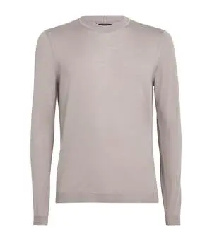 Giorgio Armani Ribbed Sweaters For Men