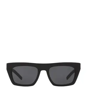 Saint Laurent Acetate Sl M131 Sunglasses - Black
