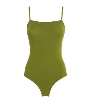 ERES Aquarelle Square-neck Swimsuit - Green