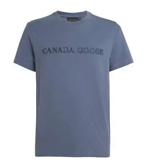 Canada Goose Embroidered T-shirts For Men