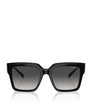 VOGUE Acetate Sunglasses - Black
