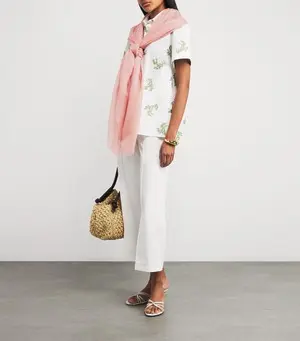 Eleventy Cashmere Scarf - Nude