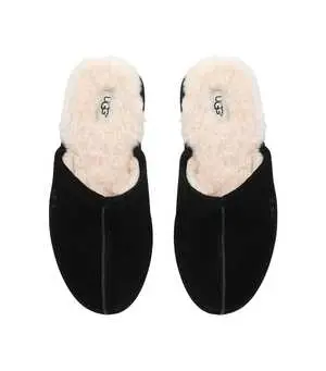 UGG Scuff Suede Slippers - Black