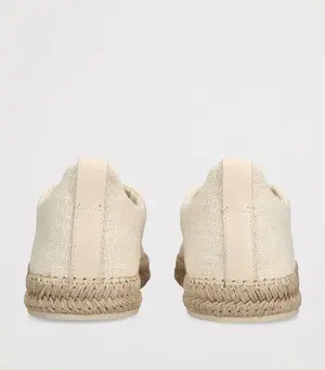 Zegna Canvas Triple Stitch Espadrilles
