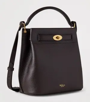 Mulberry Leather Islington Bucket Bag - Black