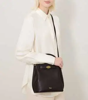 Mulberry Leather Islington Bucket Bag - Black