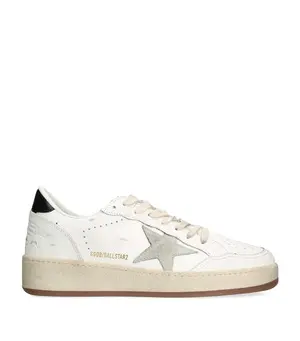 GOLDEN GOOSE Leather Ball Star 2 Sneakers - White