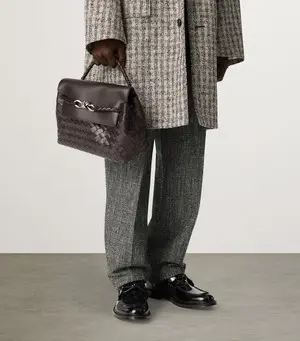 Bottega Veneta Leather Astaire Loafers - Black