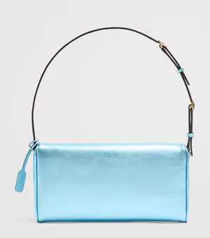 Valentino Garavani Small Leather Shoulder Bag - Blue