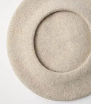 Brunello Cucinelli Wool Beret - White