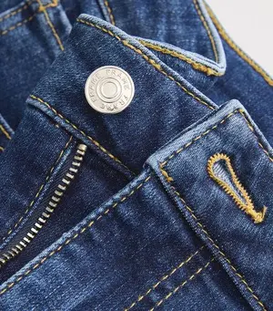 FRAME The Reboot Crop Bootcut Jeans - Blue