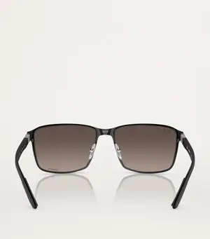 Ray-ban Rb3721ch Chromance Sunglasses - Black