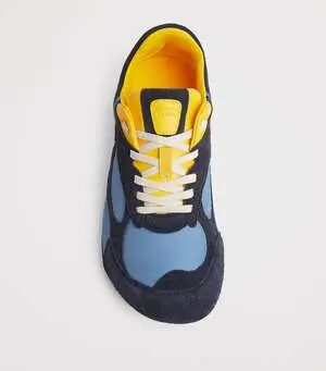 Bottega Veneta Orbit Flash Sneakers - Blue