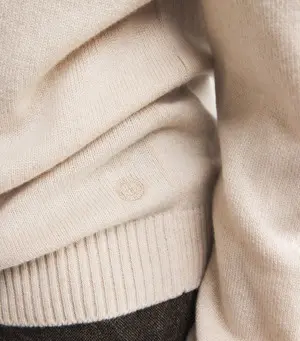 Harrods Cashmere Button-down Sweater