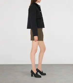 Burberry Quilted Field Jacket - Black