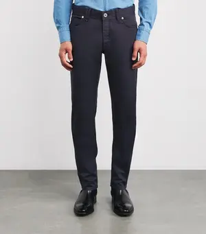 Brioni Stretch-cotton Chinos