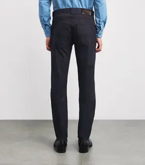 Brioni Stretch-cotton Chinos