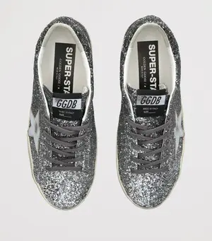 GOLDEN GOOSE Super-star Glitter Sneakers