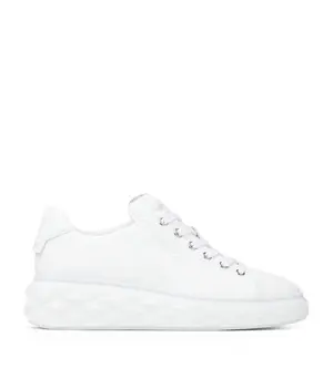 JIMMY CHOO Diamond Light Maxi Leather Sneakers
