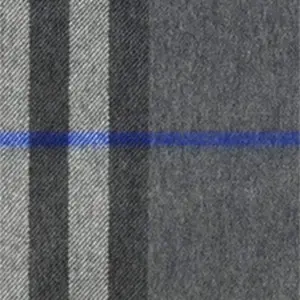 Burberry Cashmere Check Scarf - Grey
