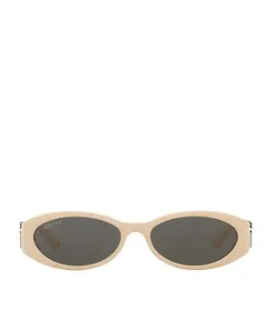 Gucci Injected Gg1660s Sunglasses - Beige